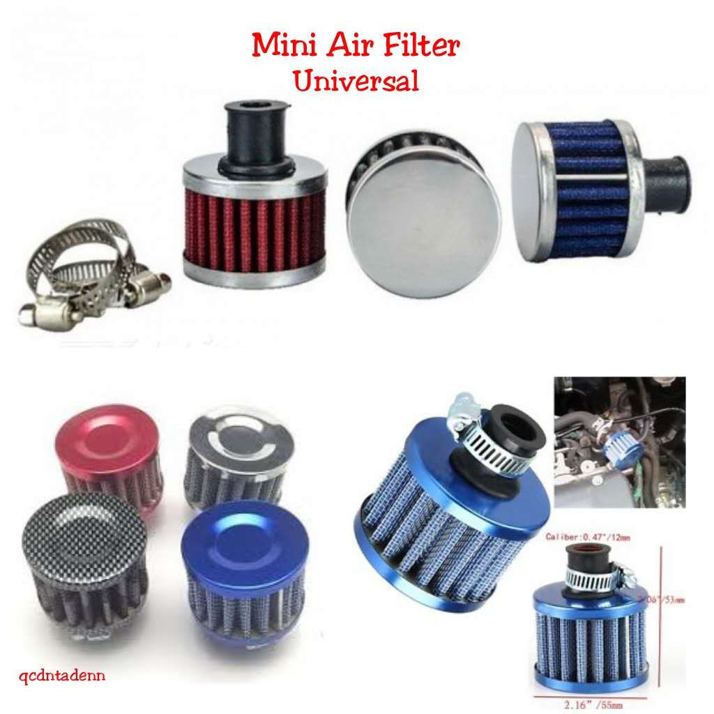 Mini Breather กรองขนาดเล็ก 12 มม.รถ Cold Air Intake Proton Hero Warrior ...