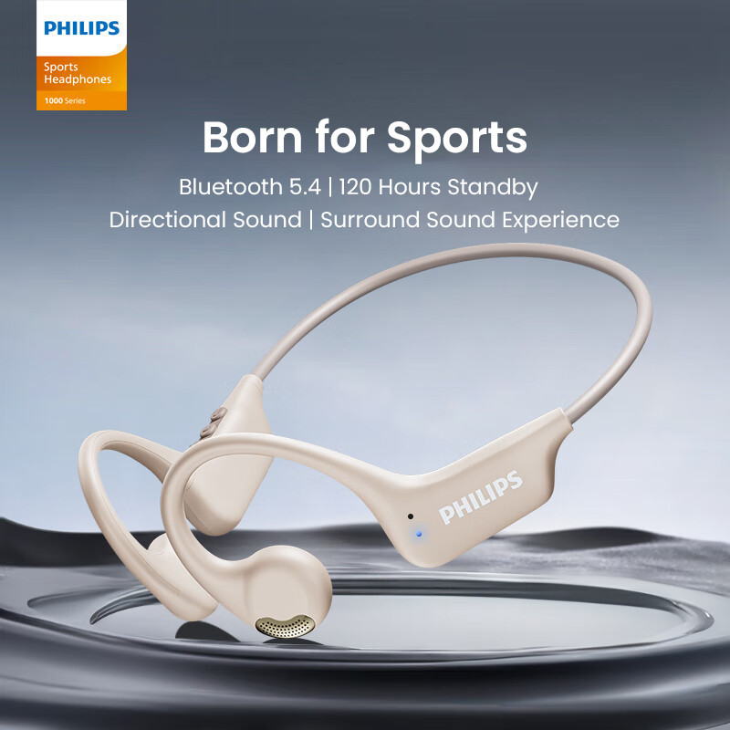 Philips Open-Ear Bone Conduction Sports Headphones TA1708 | Shopee Thailand