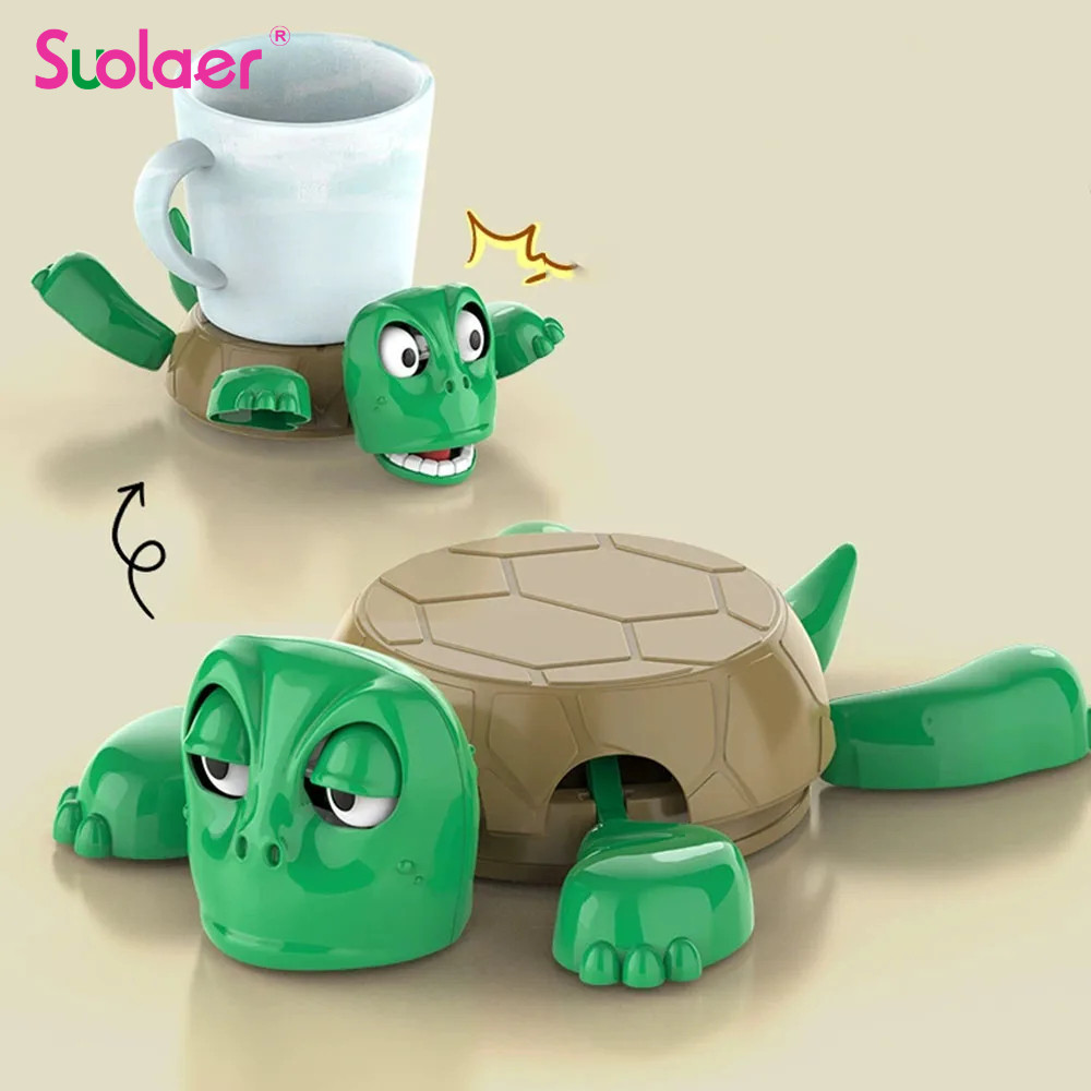 สนุก Anti-scald Coaster เต่าถ้วย Pad ชาแก้วกาแฟเครื่องดื่มผู้ถือบนโต๊ะ ...