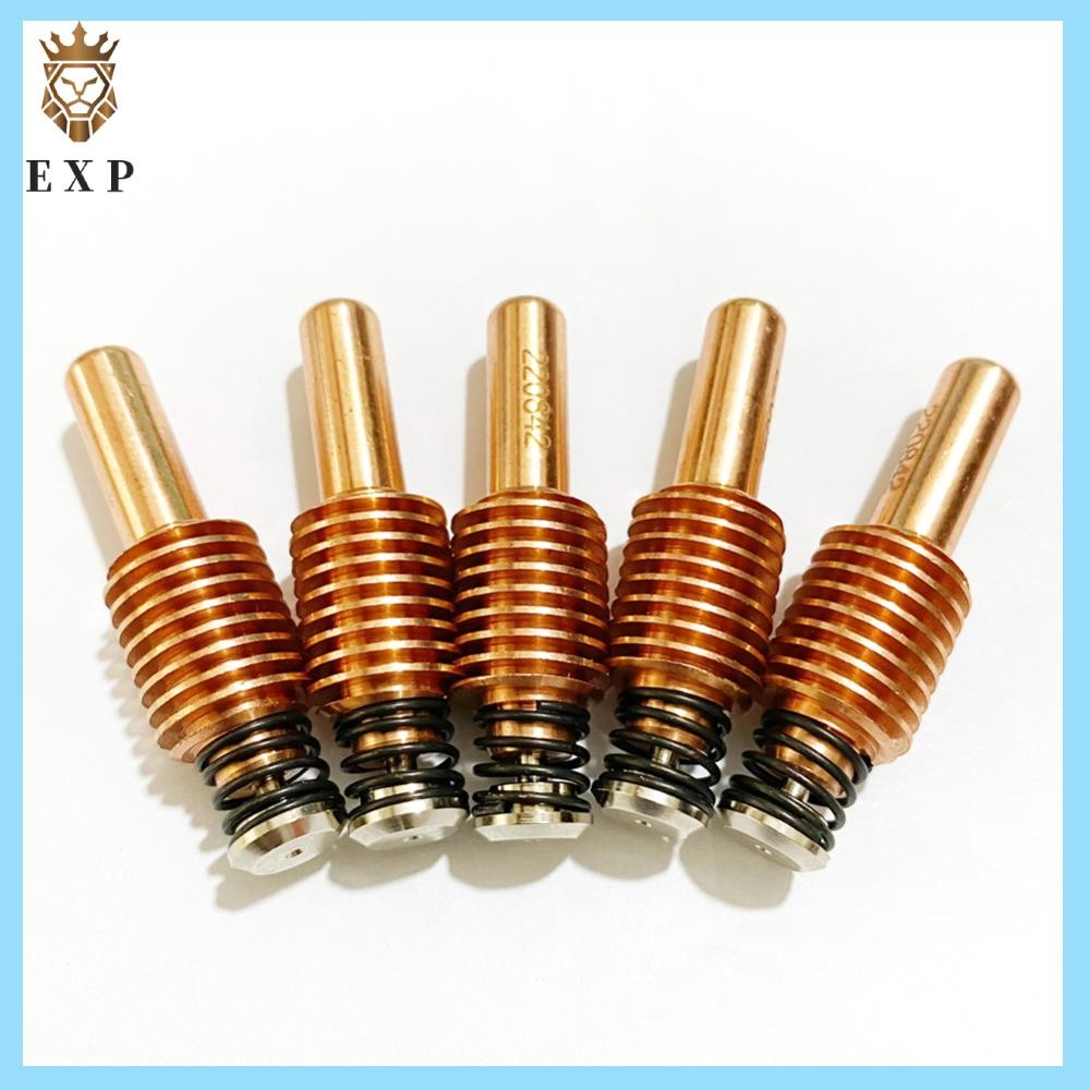 [explosion1.th] อิเล็กโทรดทดแทนพลาสม่าขนาด 5 ชิ้น 220842 หัวฉีดตัดพลาสม่า | Shopee Thailand