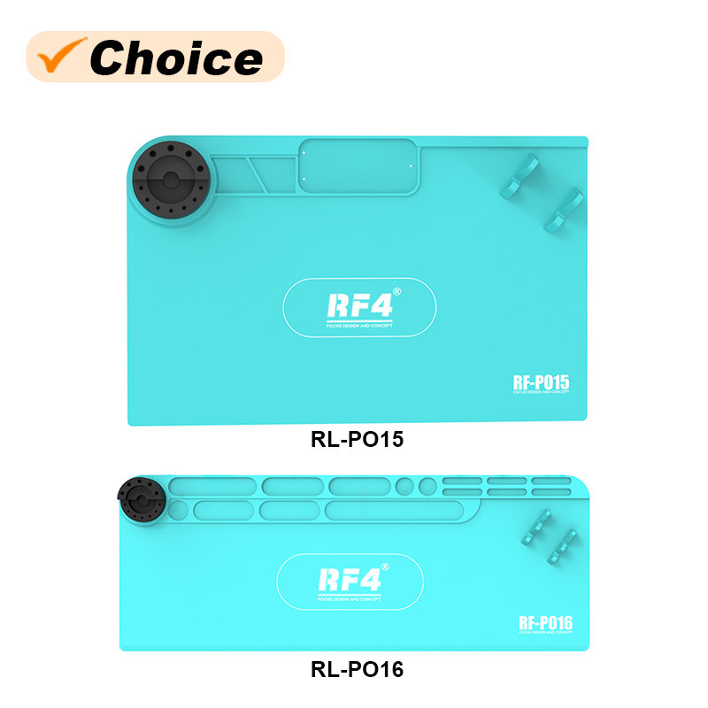 Rf4 RF-PO15 PO16 Universal Silicon Pad ทนต่ออุณหภูมิสูงมัลติฟังก์ชั่นหนาขนาดใหญ่ซ่อมโทรศัพท์ ...