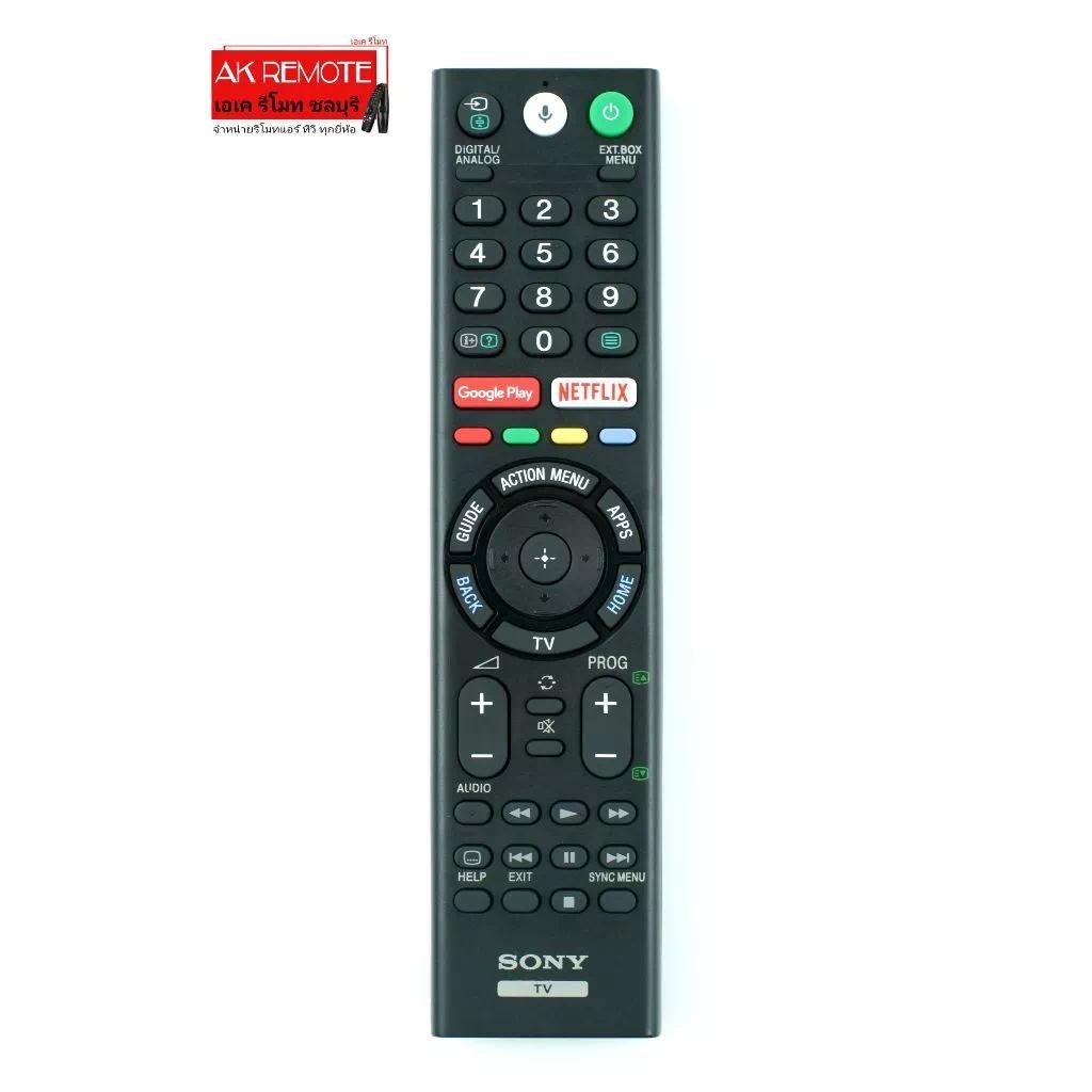 ใหม่ RMF-TX310P สําหรับ Sony 4K สมาร์ททีวีเสียงรีโมทคอนโทรล KD65X9000F ...