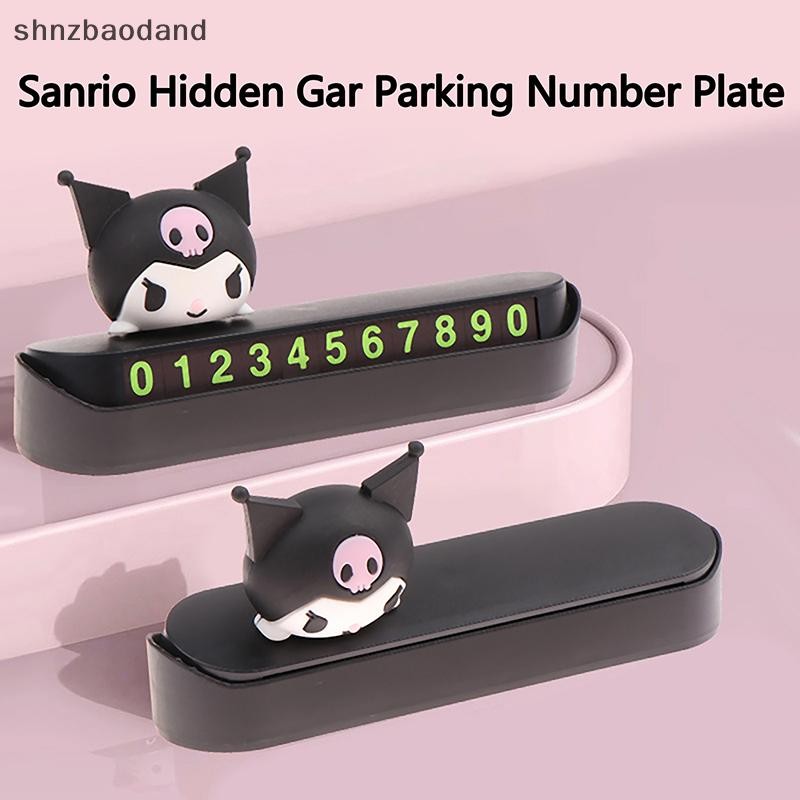 [NZSH] ป้ายจอดรถรถ Sanrio ซ่อนป้ายทะเบียนชั่วคราวน่ารัก Hello Kitty ...