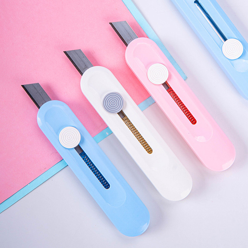 Simple High-Appearance Long Utility Knife Student Art Hand-Cutting ...