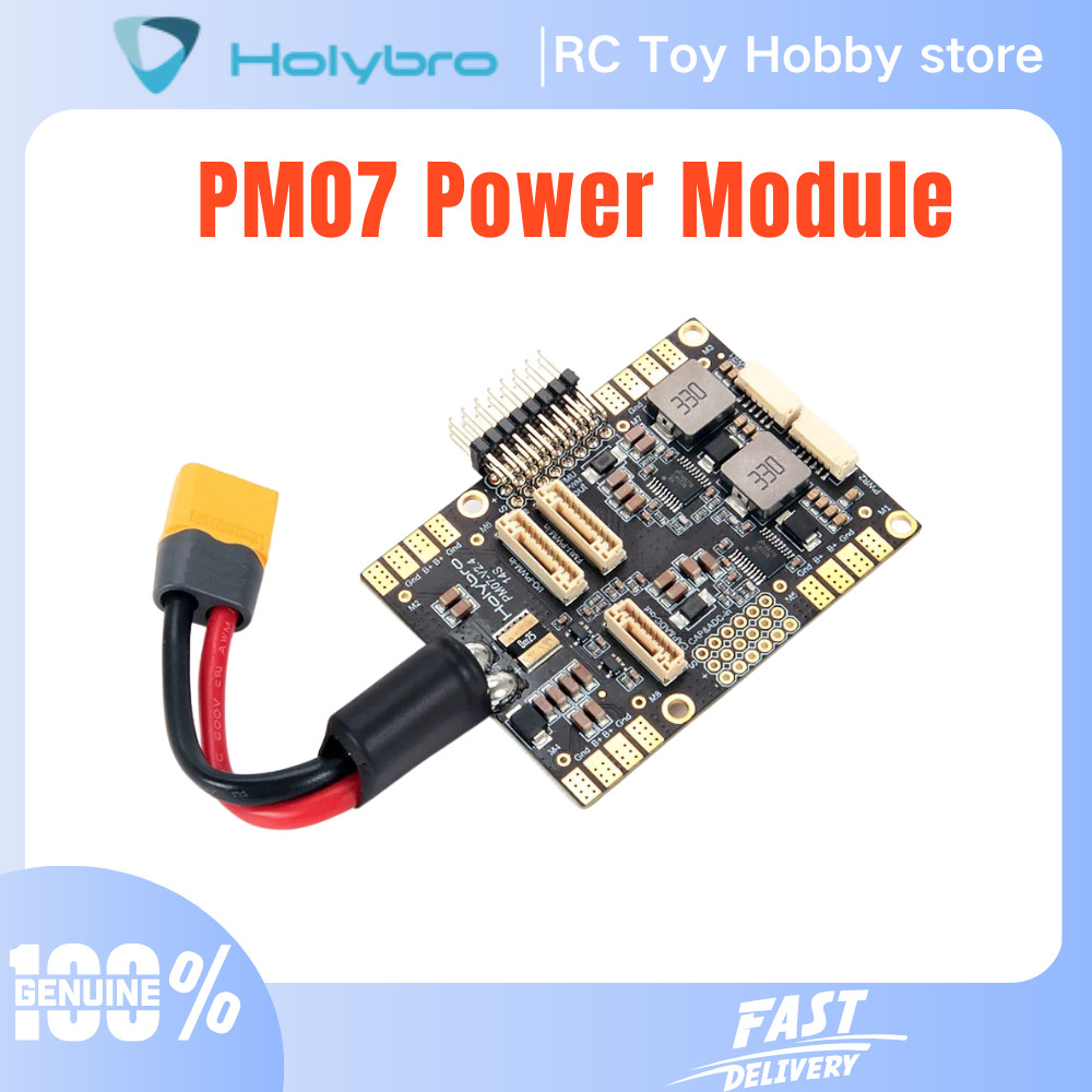 Holybro PM07 การจัดการพลังงาน PM โมดูล W/ 5V UBEC 2 ~ 12s LiPo เอาต์พุต ...