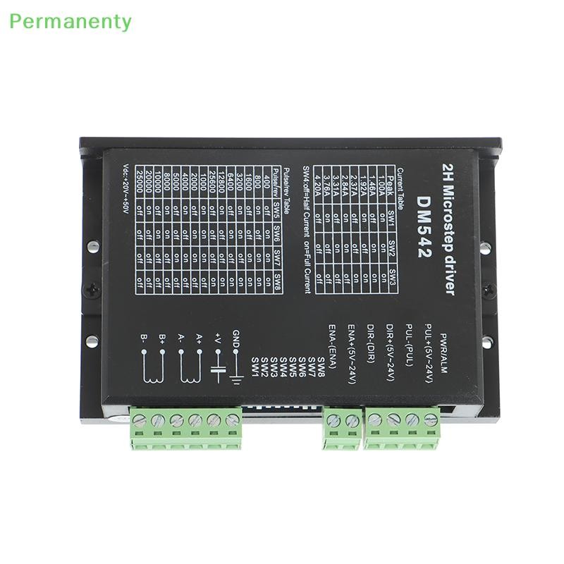 Permanenty DM542 Stepper Motor Controller 2 เฟส Digital Stepper Motor Driver สินค้าดี | Shopee ...