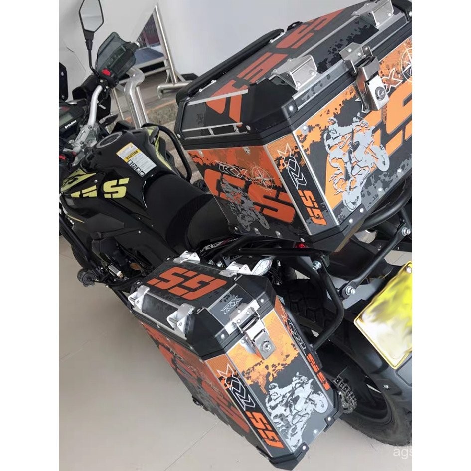 ยูนตู สติ๊กเกอร์ Zongshen RX3 RX4 RX3S สติ๊กเกอร์กล่องสาม อลูมิเนียมอัล ...