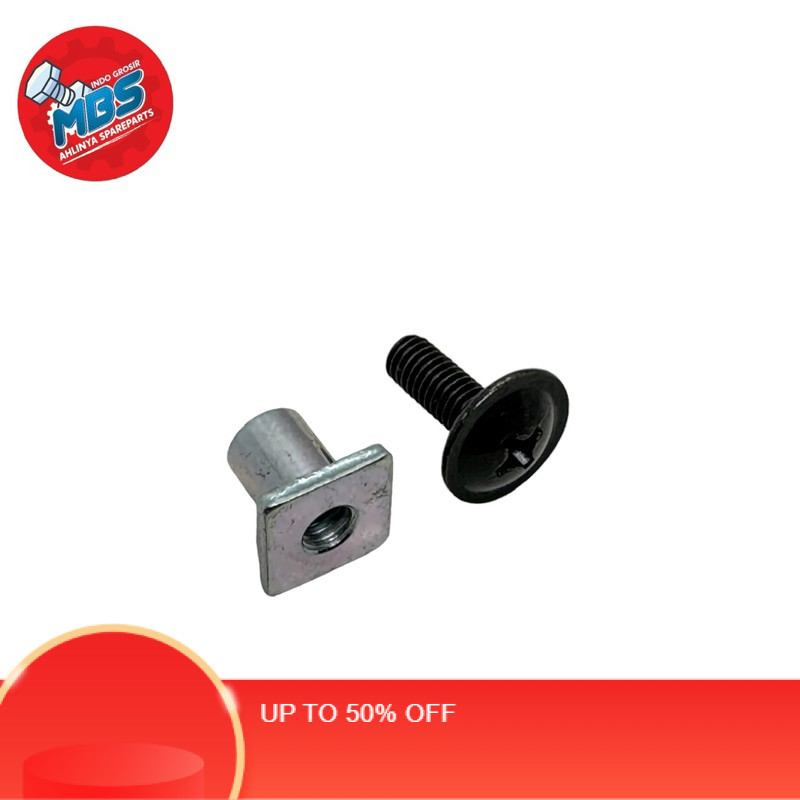 BOLT NUTS BOSING NUT BOS BOLT BOX 10 m6 x 16 ORIGINAL MUR COVER BODY ...