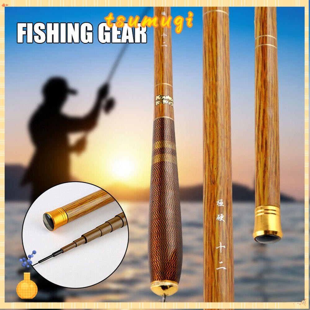 TSUMUGI Stream Hand Pole Mini คาร์บอนไฟเบอร์ Travel Fishing Tackle ...