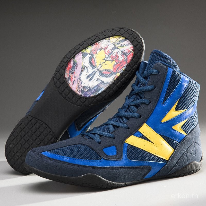 Boxing Shoe Men's Sanda Shoes Fighting Shoes Competition Fighting Shoes ...
