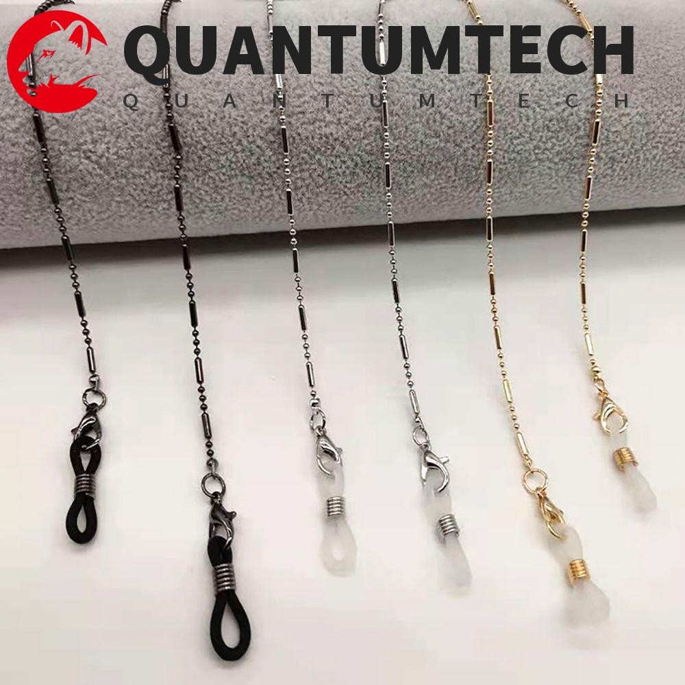 QUANTUMTECH ลูกปัดหน้ากากโซ่อินเทรนด์หญิงชายสายคล้องคอ Minimalist หน้ากากสายไฟ | Shopee Thailand