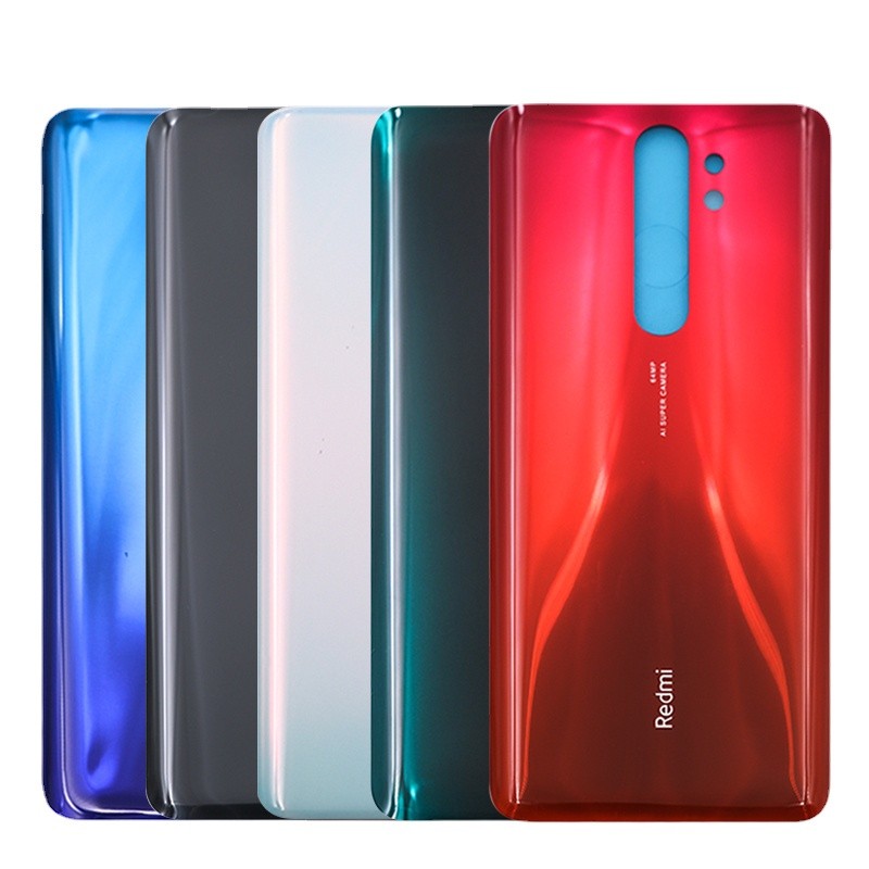 ใหม่สําหรับ Xiaomi Redmi Note8 หมายเหตุ 8 Pro แบตเตอรี่ฝาหลัง 3D แผงกระจกสําหรับ Redmi หมายเหตุ ...