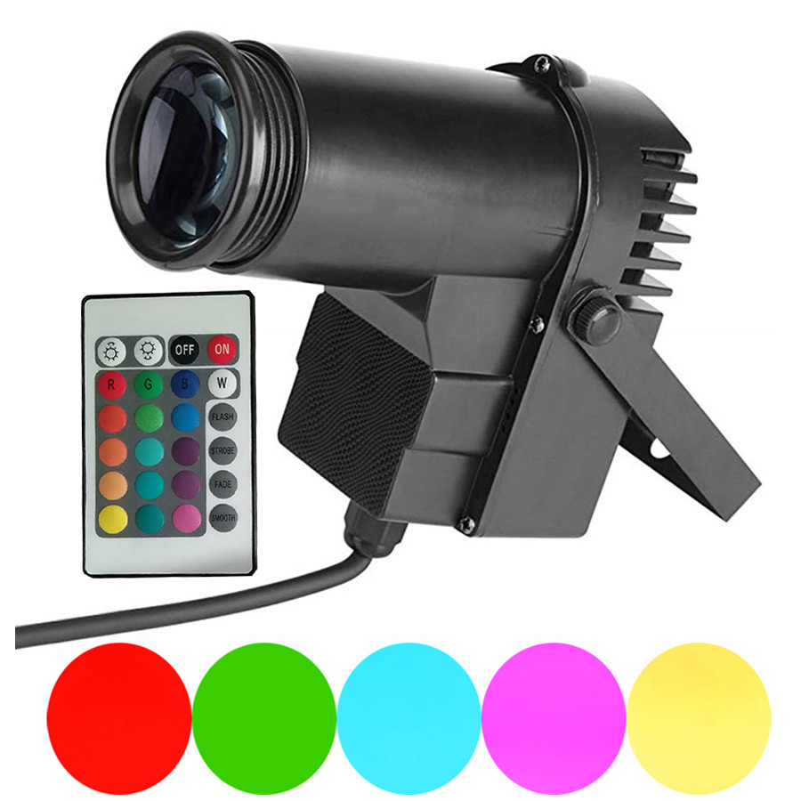 รีโมทคอนโทรล Disco Mirror Ball Light DJ Disco Ball Spotlight Full สี ...