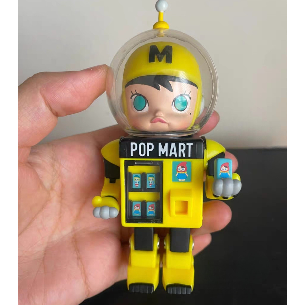 [ ของแท้ ] popmart MOLLY Robot Shop ตุ๊กตาการ์ดแขวนทํามือ Limited ...