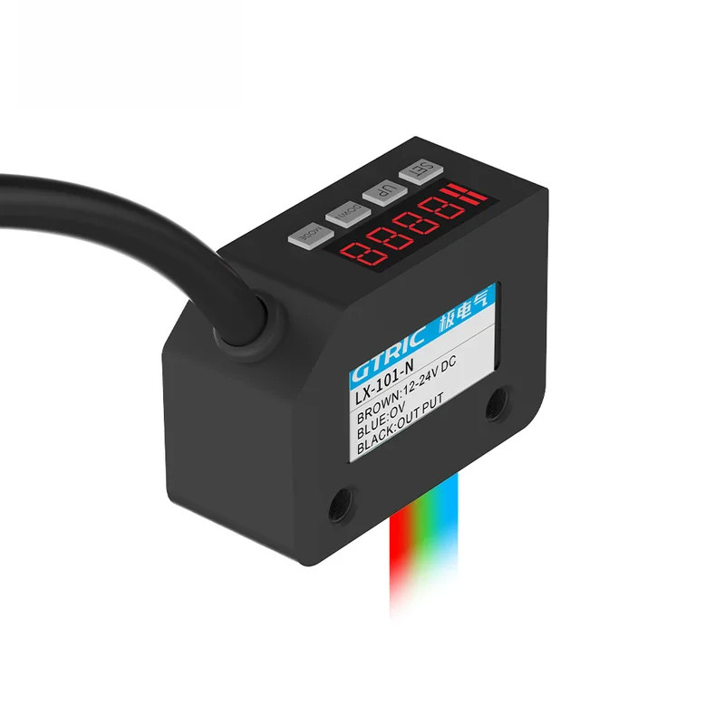 GTRIC Color Sensor Photoelectric Switch RGB Mark Recognition Deviation ...
