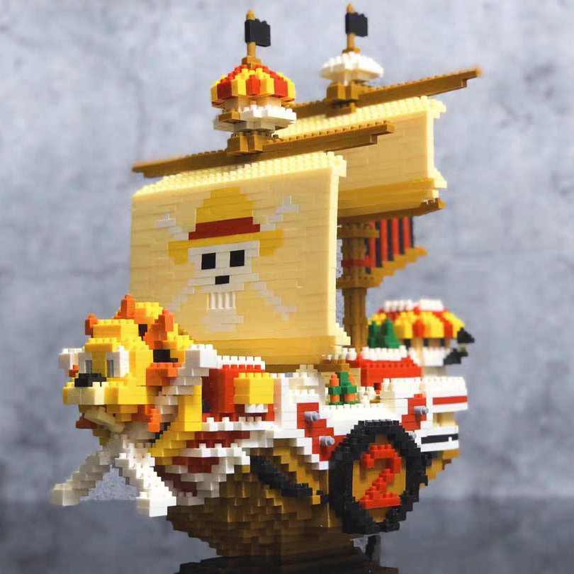 Miniature สามมิติเข้ากันได้กับ Lego Ship Series One Piece Building ...