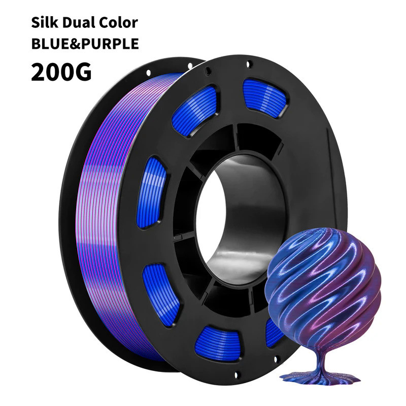 Dual-color PLA Silk 200g PLA Plastic 1.75mm High Durability 3D Printer ...