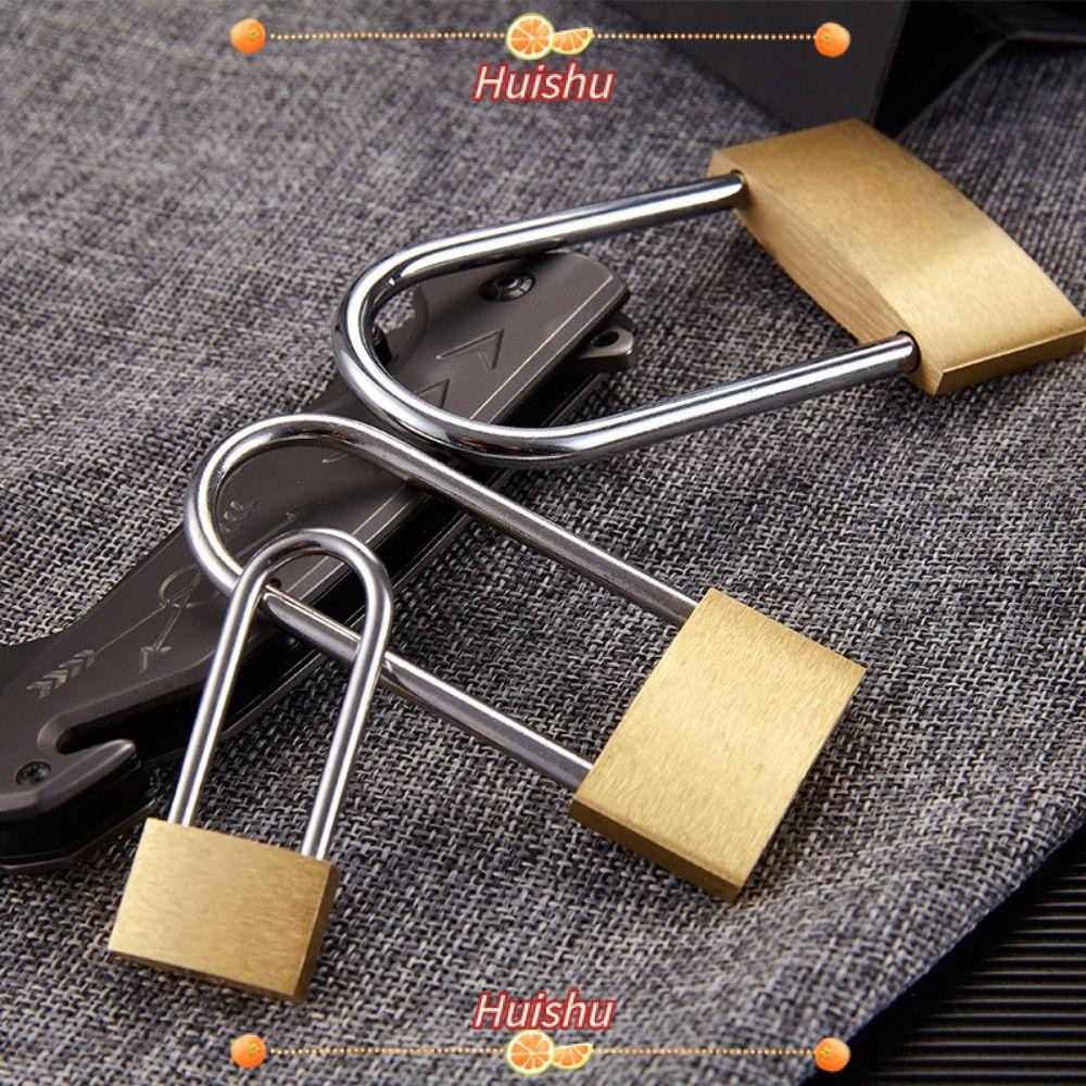 HS กุญแจทองแดง, ฮาร์ดแวร์ 3Keys Copper Lock, Mini Small Buckle ...