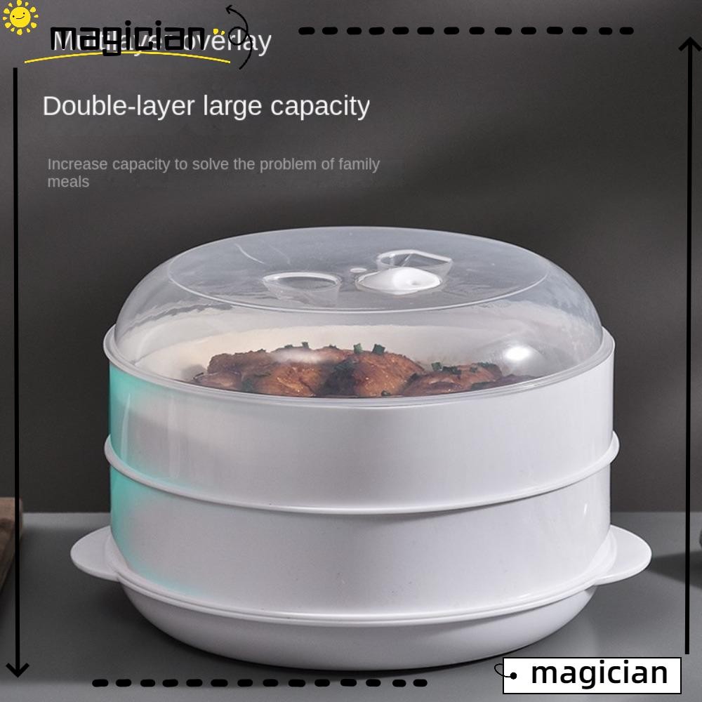 MAG เตาอบไมโครเวฟพลาสติก Multi Layer Steamer Dumpling Container | Shopee Thailand