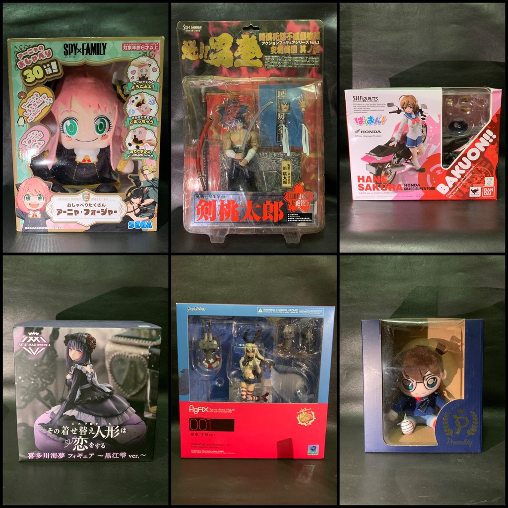 ของเล่นนของสะสม ญี่ปุ่นมือสอง แท้💯 ตุ๊กตา Anya, Conan, FigFix Figure ...