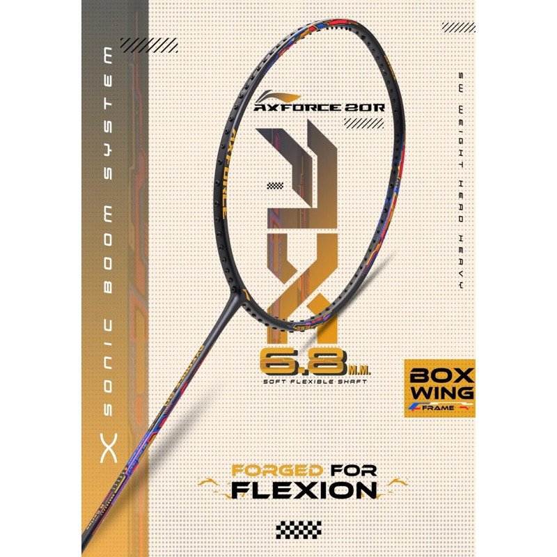 🎯 LI-NING AXFORCE 20 R Series 4U 🏸 ไม้แบดสายบุก ควบคุมแม่น พลังตบจัด ...