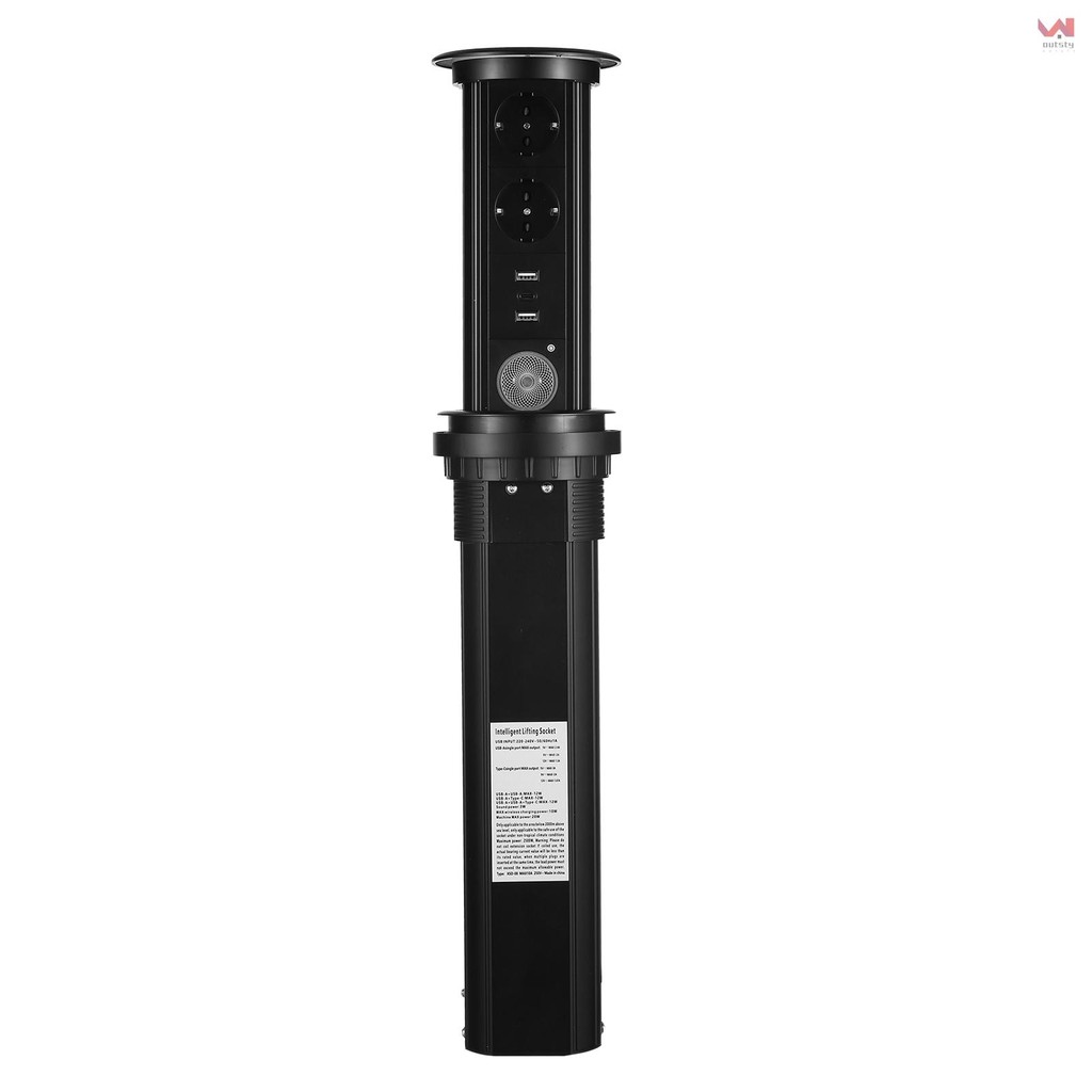 อัจฉริยะ Motorised Pop-Up Socket Surge Protector Power Strip ...