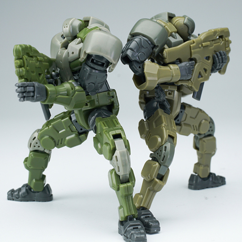 Samurai Workshop ประกอบโมเดล Mecha Series Diesel/Peace Mecha Set 1/30 ...
