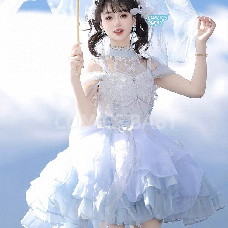 Lolita Elegant Daily Light lo Princess Dress กระโปรงเจ้าหญิงชุดผู้ใหญ่ ...