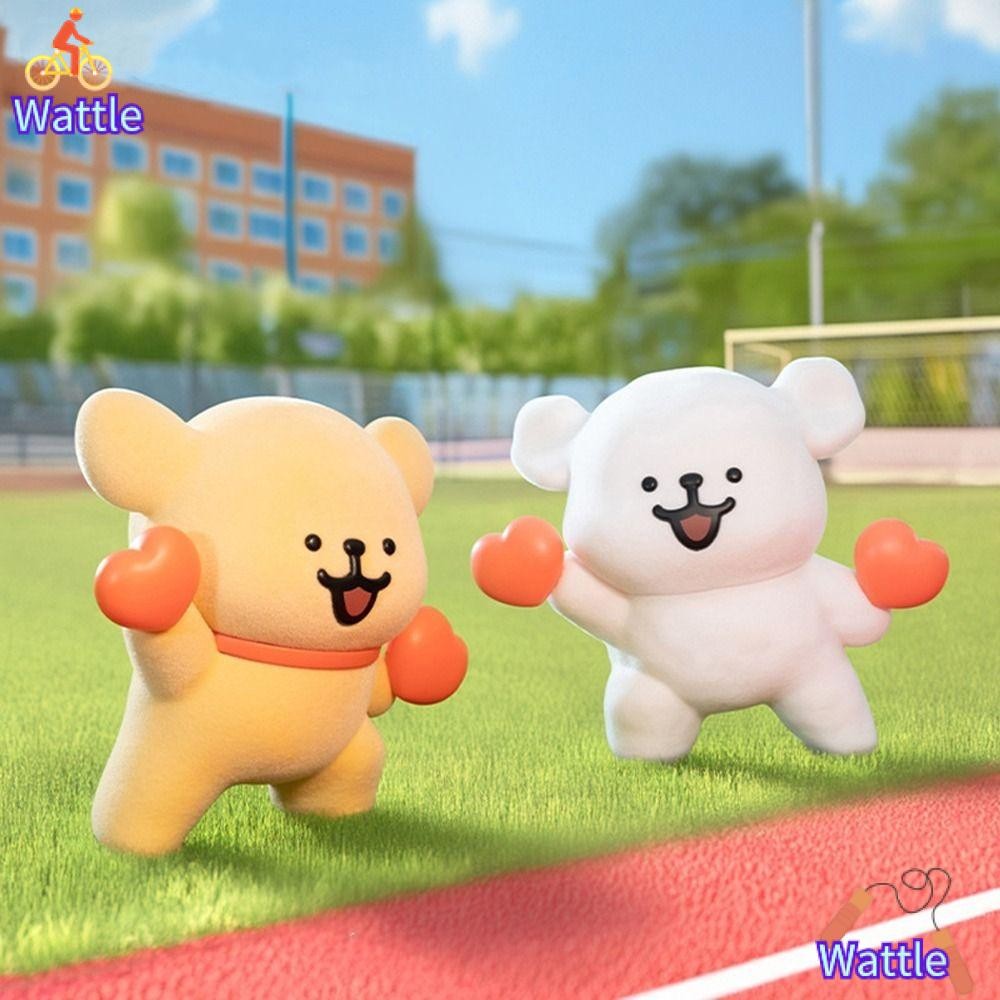 กล่อง WATTLE, Line Puppy Maltes Line Puppy Dog Box, Kawaii Action ...