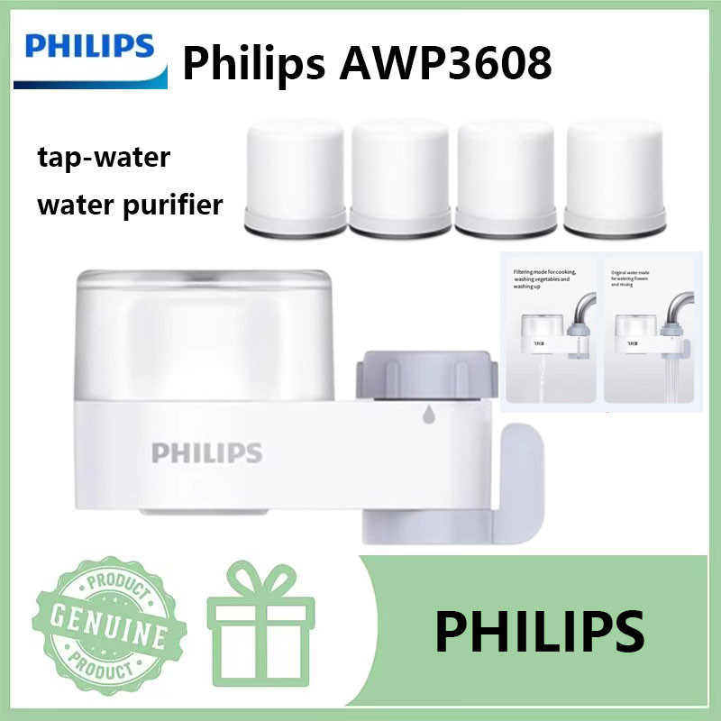 Philips AWP3608 water purifier faucet filter household tap water filter ...