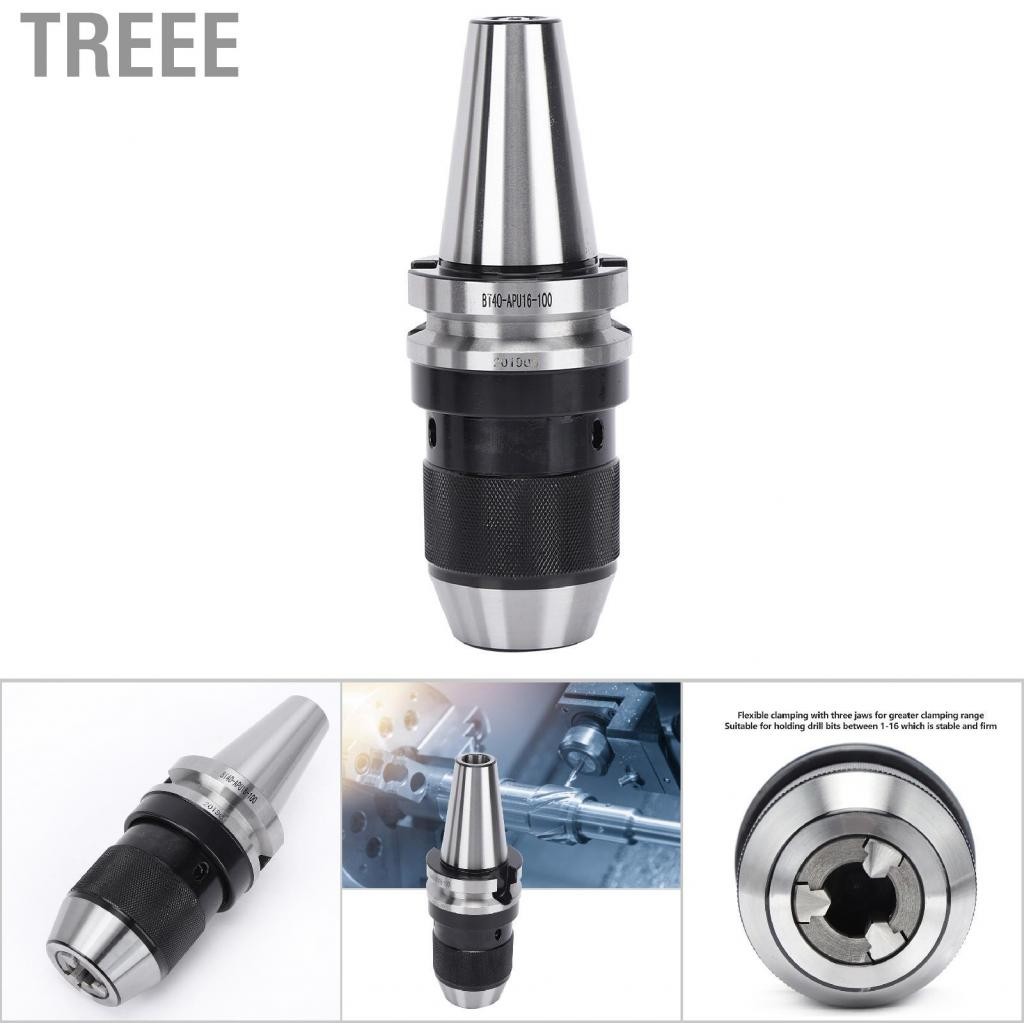 Treee CNC Drill Chuck Tool Holder APU สำหรับเครื่องความเร็วสูง | Shopee Thailand