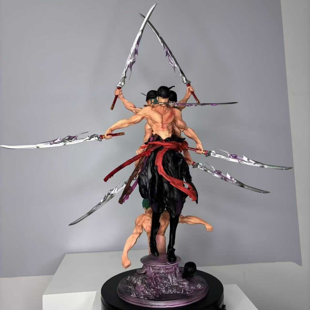 จัดส่งฟรีรุ่น One Piece Zorro Asura Sauron ร่างกายที่สามารถเปลี่ยนได้ ...