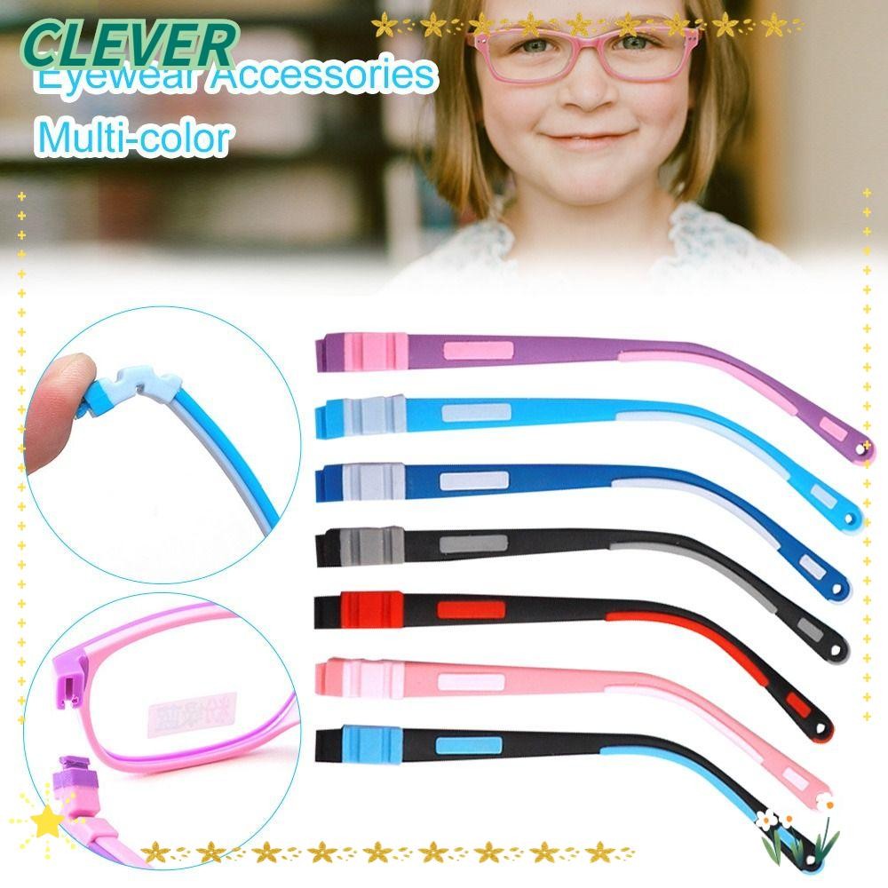 Clever Glasses Arm อุปกรณ์แว่นตาซิลิโคนกันลื่นหลากสี | Shopee Thailand