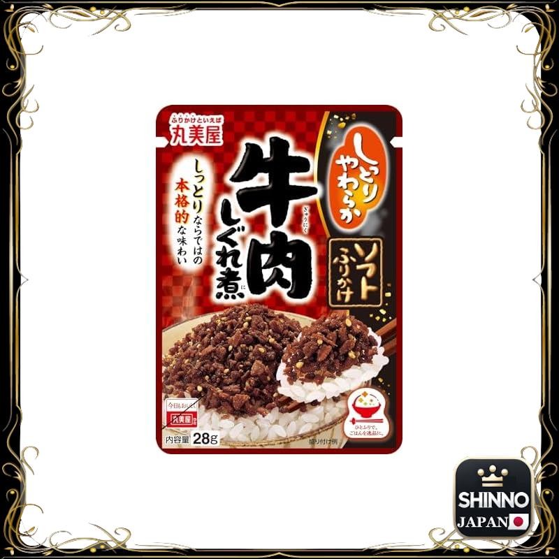 《JAPAN》★Marumiya Soft Furikake Beef Shigure-ni 28g x 10 bags | Shopee ...