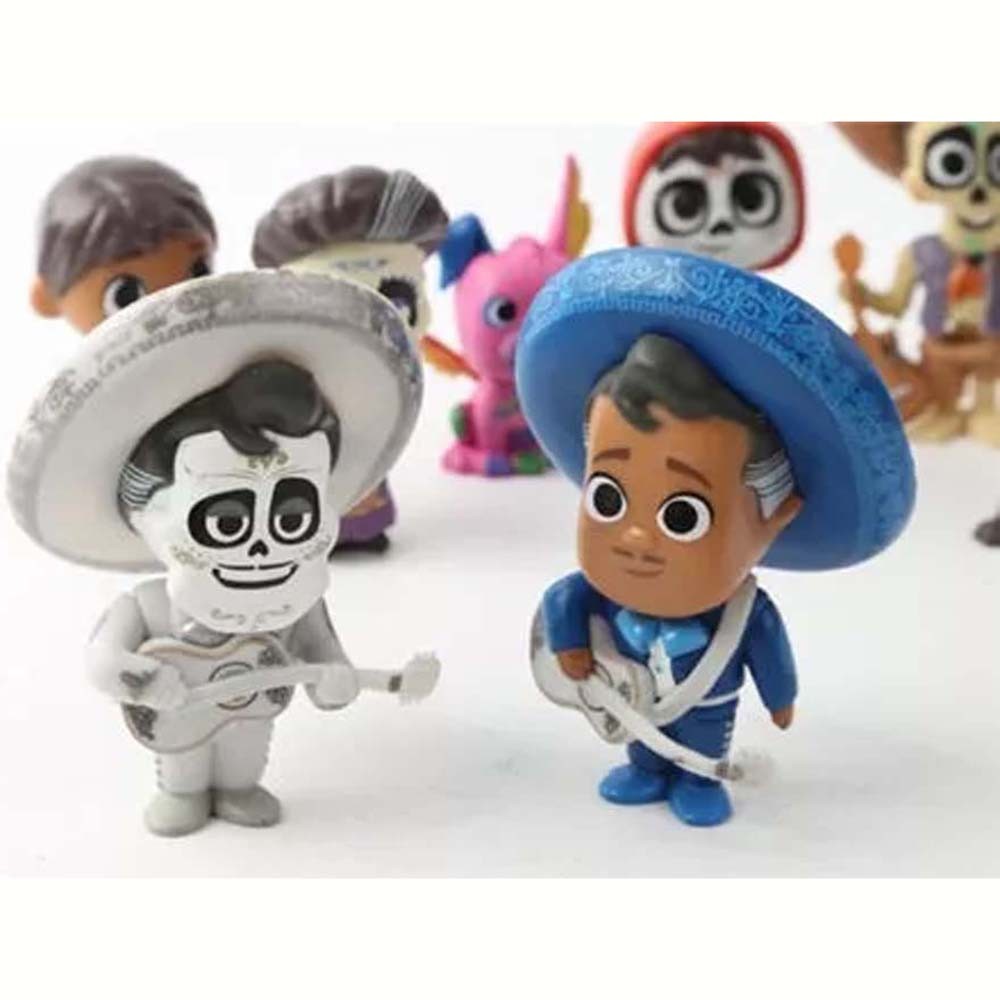 8Pcs Disney Coco Movie Action Figures Cartoon Character Miguel HECTOR ...