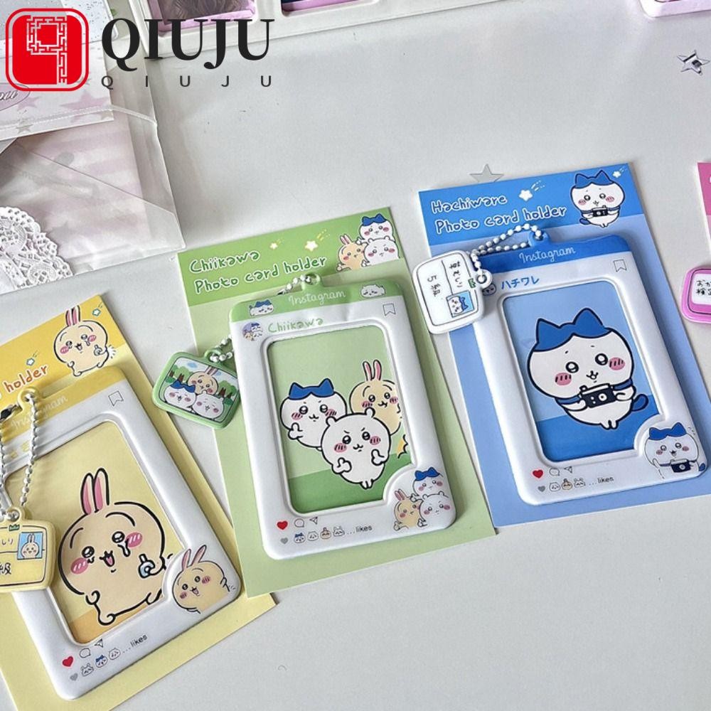 ที่ใส่บัตรนักเรียน QIJU ลาย INS Chiikawa ID Protective , การ์ตูน 3 นิ้ว ...