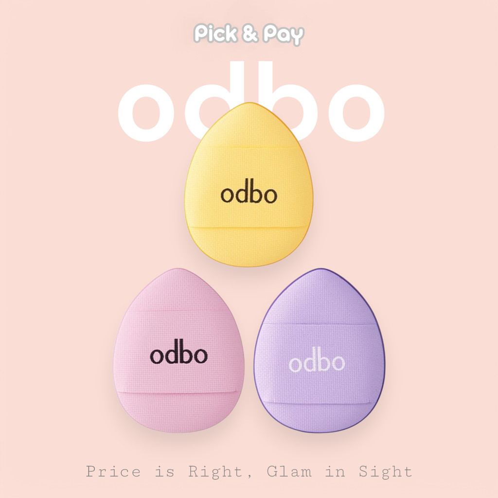 Odbo Tiny Puff โอดีบีโอ ไทนี่ พัฟ 3 ชิ้น (OD8063) | Shopee Thailand