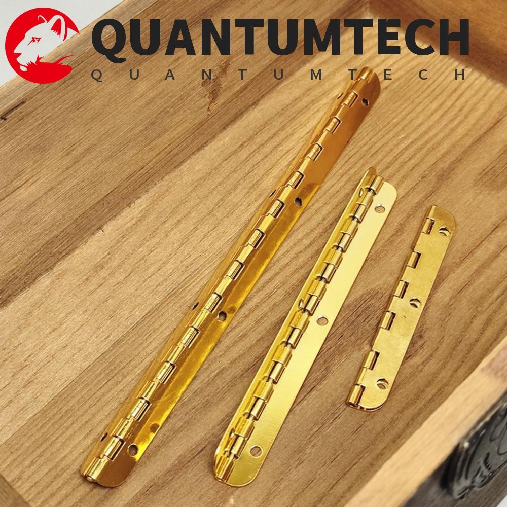 QUANTUMTECH บานพับ Vintage Golden 2 ชิ้น Heavy Duty ยาวกล่องเครื่องประดับบานพับ | Shopee Thailand
