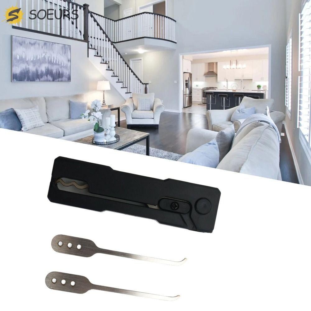 SOEURS Grav Pick, Quick Flip Rake Lock Pick Set, Multi-Tool สแตนเลส ...