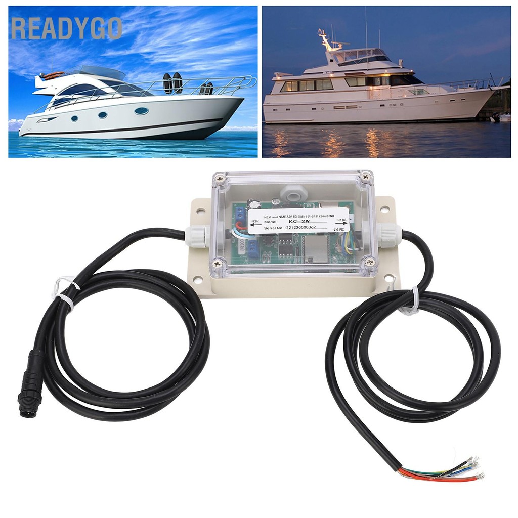 ReadyGo โมดูลตัวแปลงสองทิศทาง NMEA2000 และ NMEA0183 KC‑2W IPX67 กันน้ำ DC 9‑30V | Shopee Thailand