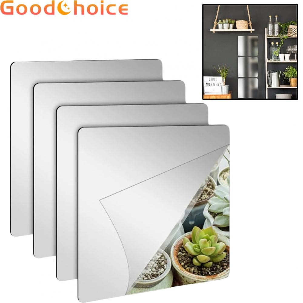 【Good】Flexible Plastic Mirror Enhance Visual Appeal Square Wall Mirror ...