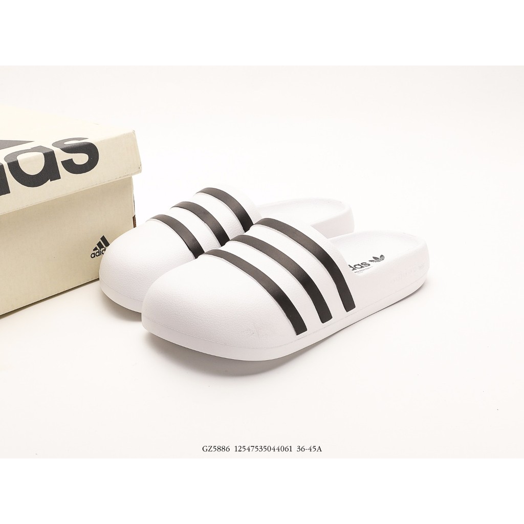 Adidas ADILETTE CLOG cavernous รองเท้าแตะลําลอง ระบายอากาศ เหมาะกับเดิน ...