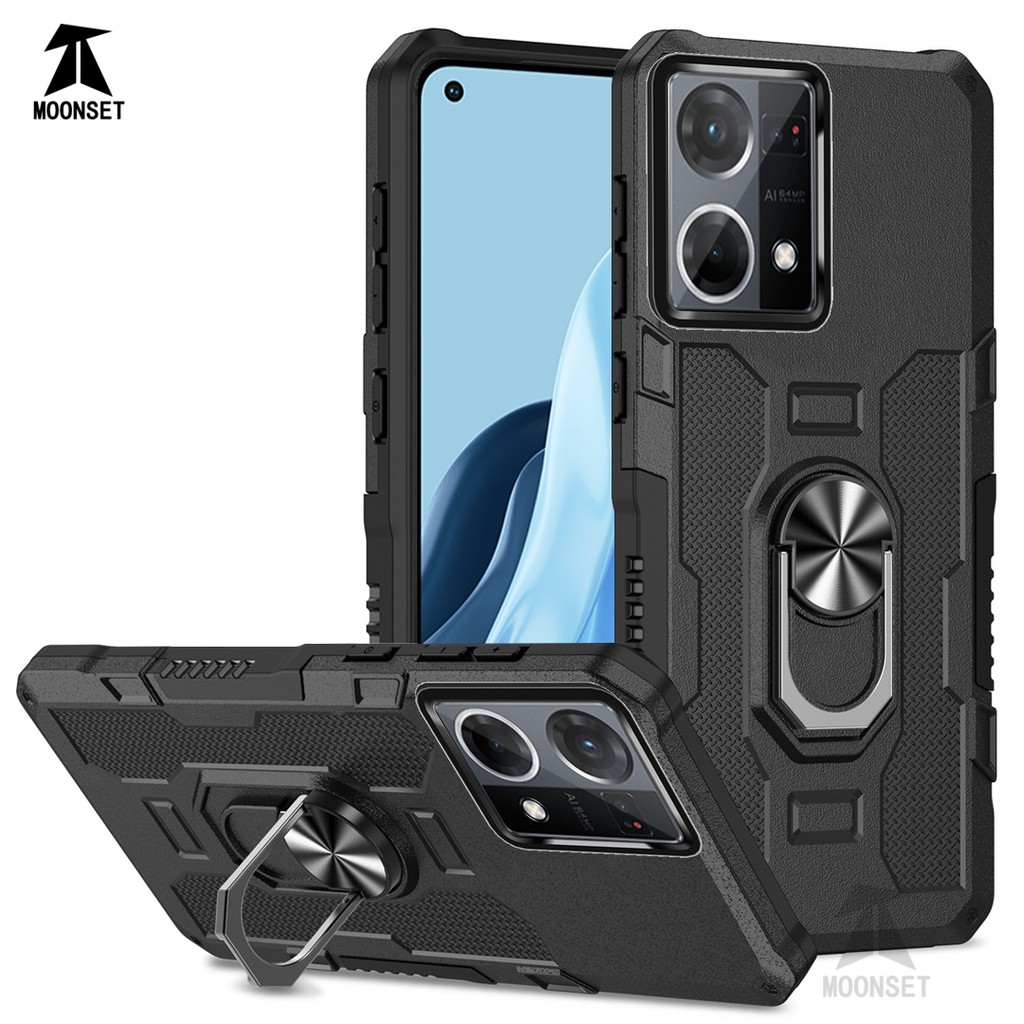 สําหรับ OPPO Reno 7 4G / Reno 8 4G / F21 Pro 4G กรณี Hard PC กลับ Soft ...