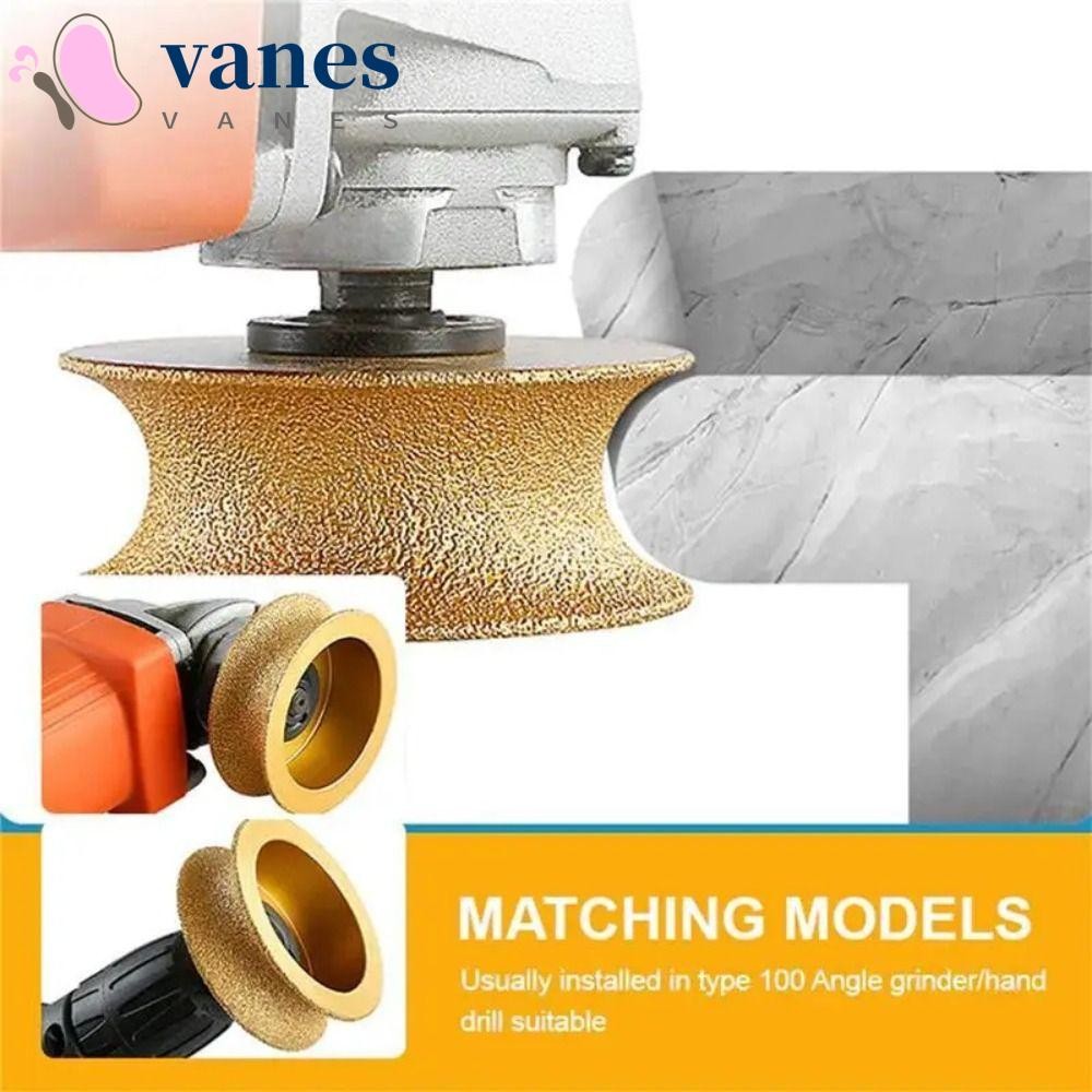 Vanes1 Edge Profile Grinding Disc, Vacuum Brazed Marble Edging Grinding ...