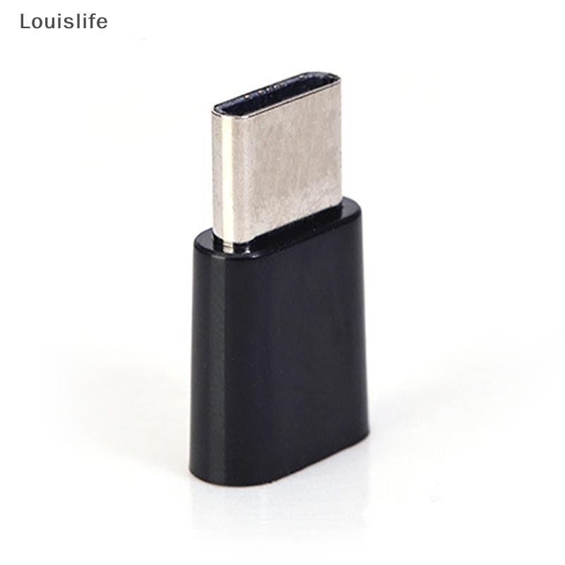 Llph Micro USB Female to Type-C USB-C Male Adapter Converter ช่องเสียบการชาร์จ LLP | Shopee Thailand