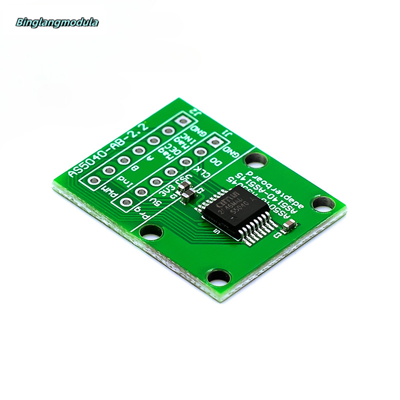 AS5040 AS50-SS _ EK _ AB โปรแกรมแม่เหล็กหมุน Encoder AS5040 โมดูล ...