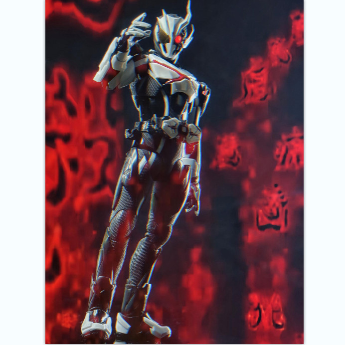 Bandai SHF Kamen Rider 01 Zero One Yak Form Dark-One Soul Limited เคลื่อนย้ายได้โมเดลหุ่น ...