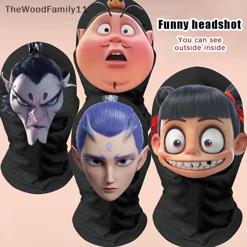 TT 1 ชิ้นปลอมตัวตลก Mischief Face Expressions Aobing Nezha เทศกาล ...