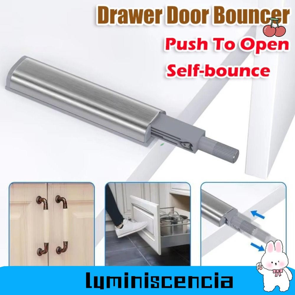 LUMINESCIA 1/3 ชิ้นกันชนประตูบัฟเฟอร์, Self-bounce สแตนเลสลิ้นชักตู้ ...