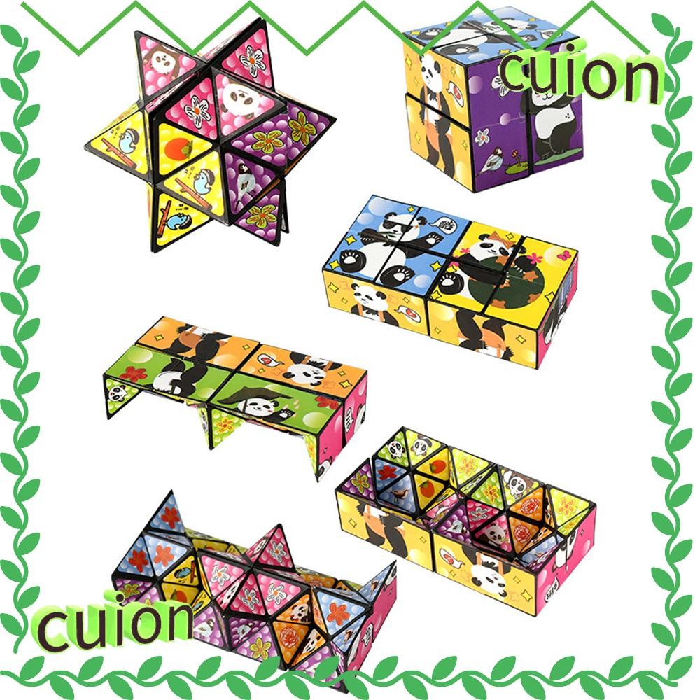 CUION1413 Infinite Magic Cube, Panda Geometric ปริศนาพับสามมิติของเล่น ...
